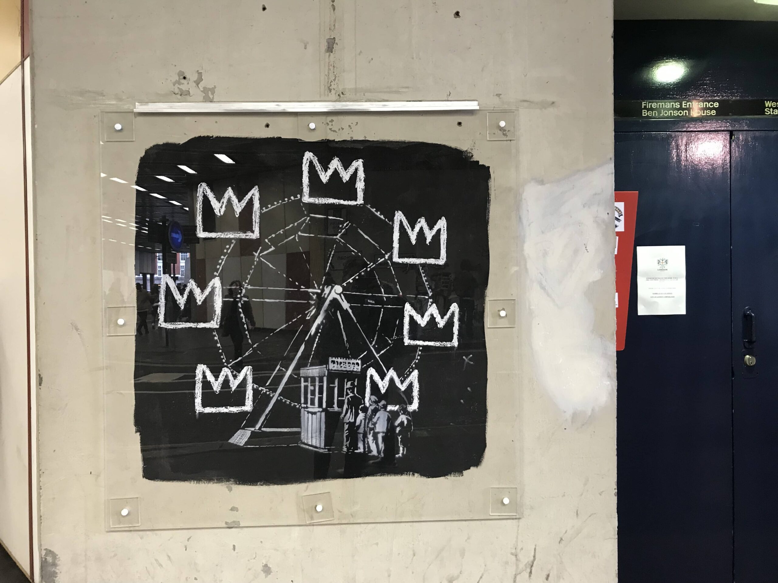 Banksquiat Location - Banksy Map